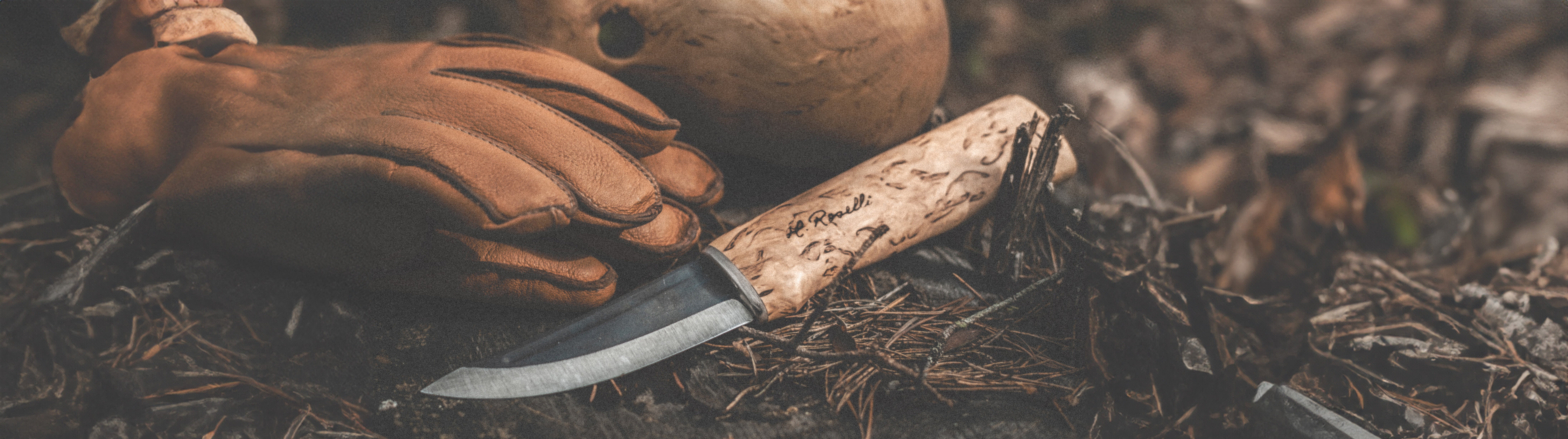 Cuchillos de caza premium hechos a mano | Roselli Finlandia